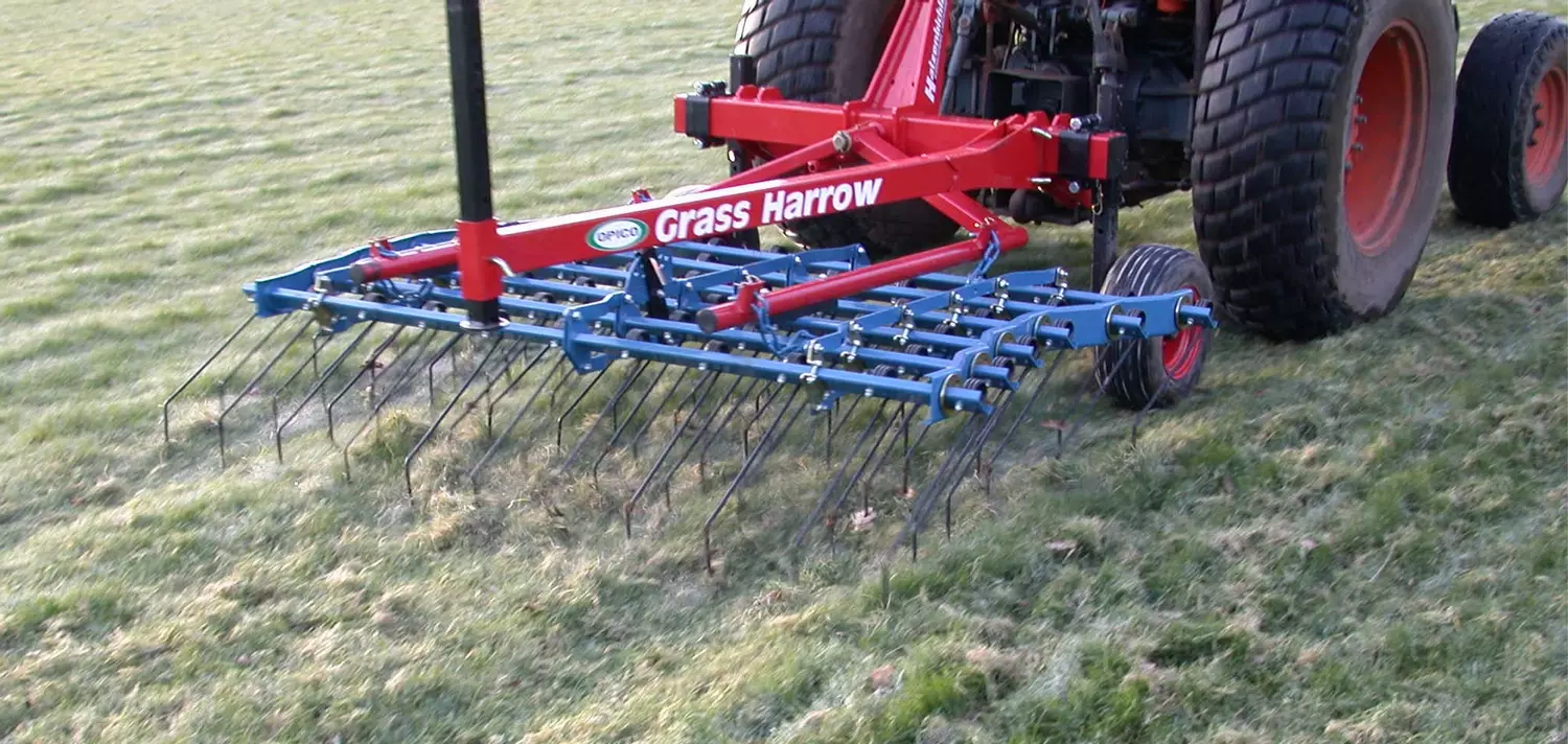 Opico 3m Grass Harrow - Cooks Midlands